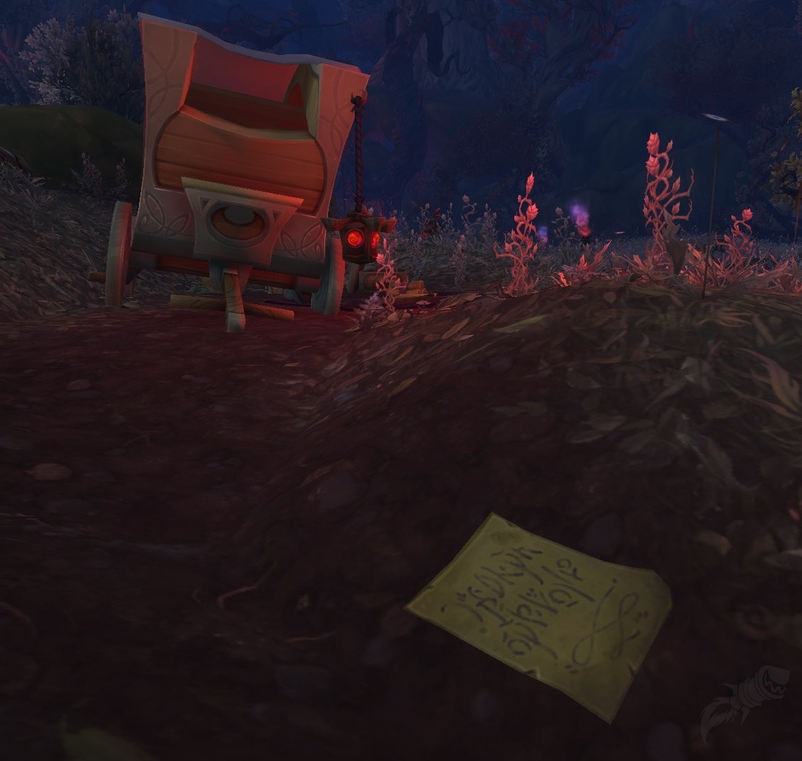 Scribbled Note - Object - World of Warcraft