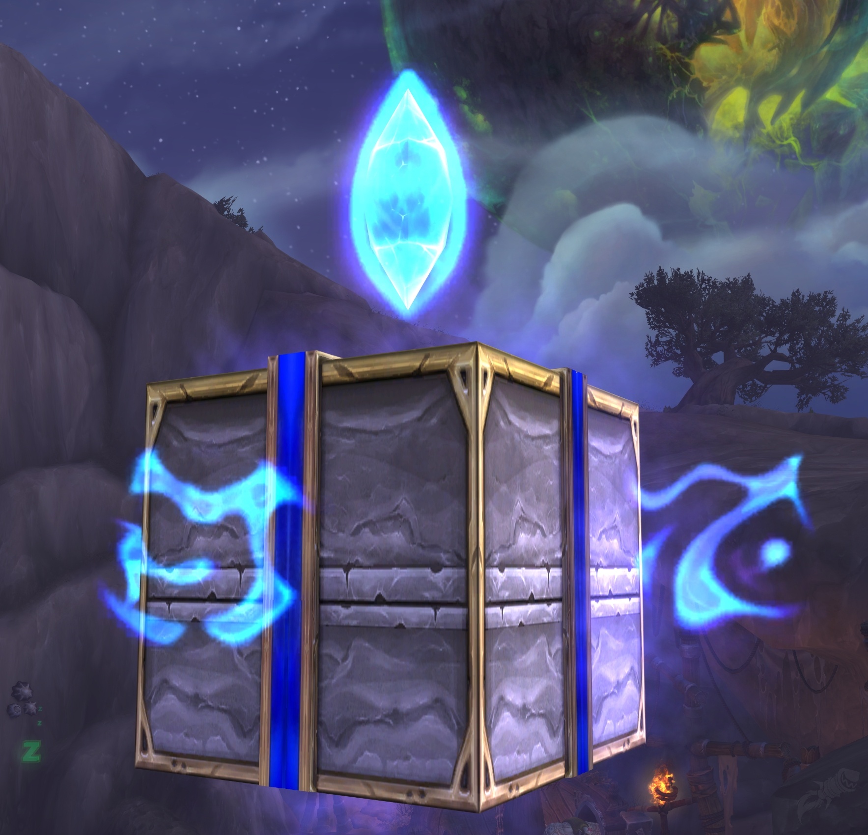 Caja enigmática - PNJ - World of Warcraft