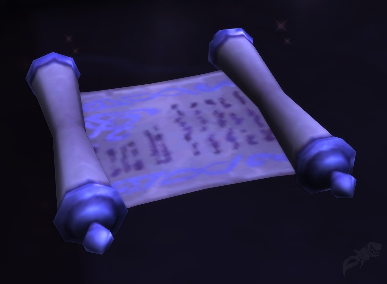 Nightborne Scroll - Object - World of Warcraft
