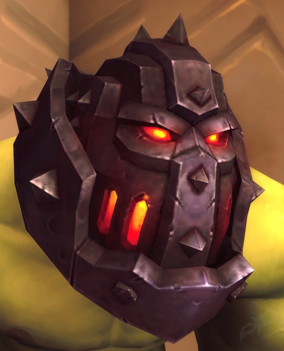 Grande Elmo Rocha Negra - Item - World of Warcraft