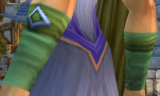 Braçadeiras de Linho Verdes - Feitiço - World of Warcraft Clássico