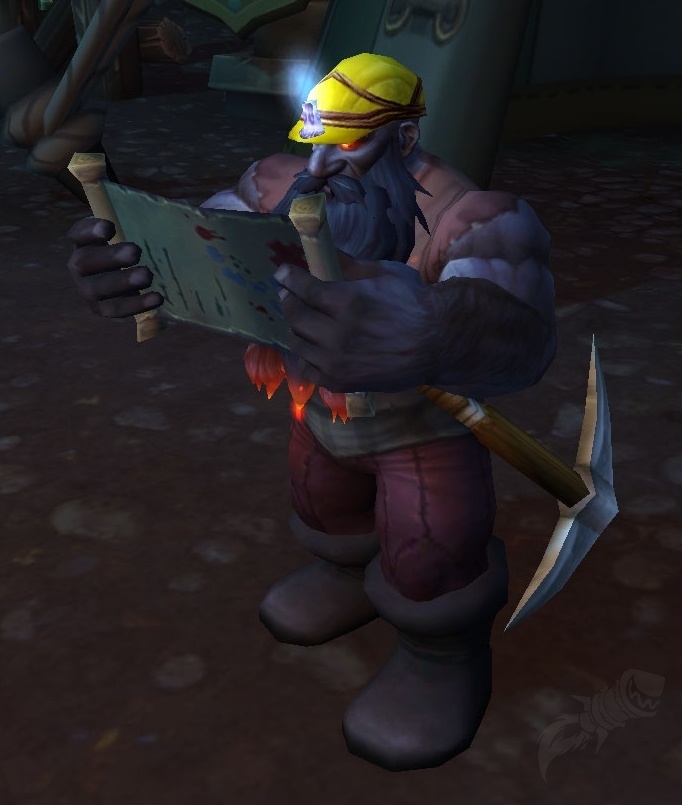 Chief Miner Theock - NPC - World of Warcraft