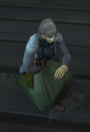 Aldeana con náuseas - PNJ - World of Warcraft