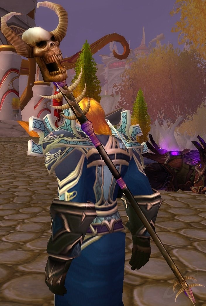 교장의 해골지팡이 - 아이템 - 월드 오브 워크래프트