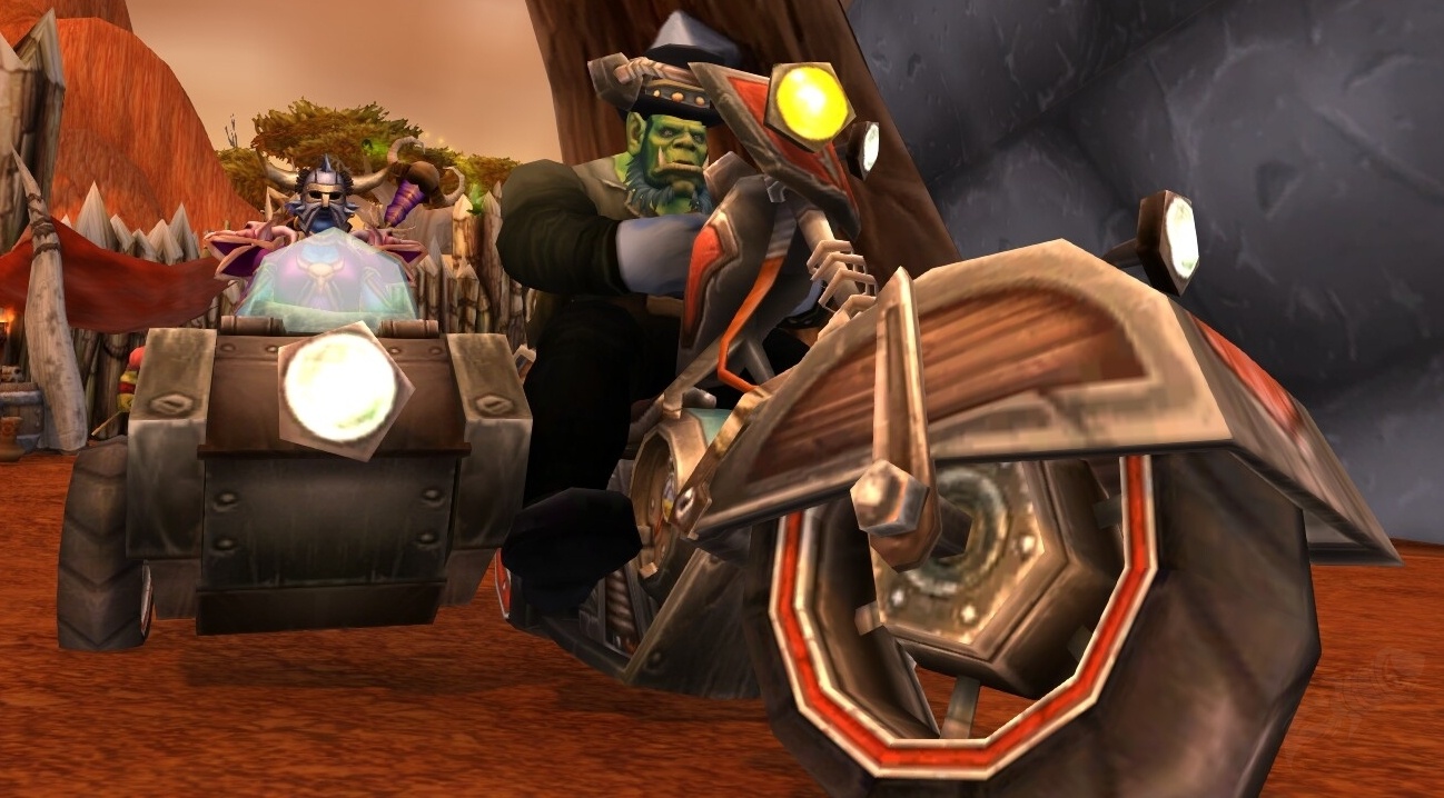 Motoca com Motorista - Item - World of Warcraft