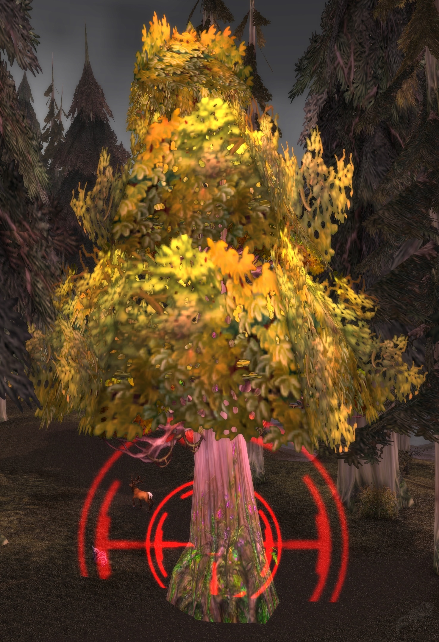 Marked Tree - NPC - World of Warcraft