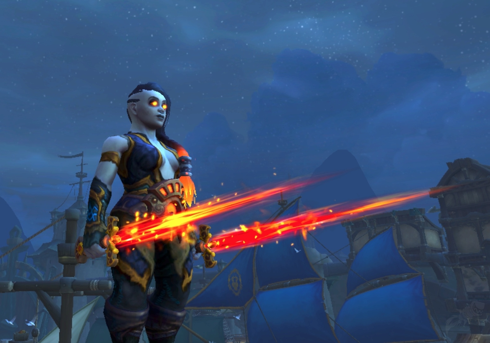 Teebus Säbel der Sengflammen - Gegenstand - World of Warcraft