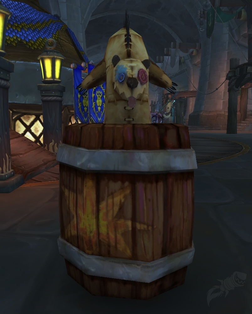 Tonneau avec cible gnolle - Objet - World of Warcraft