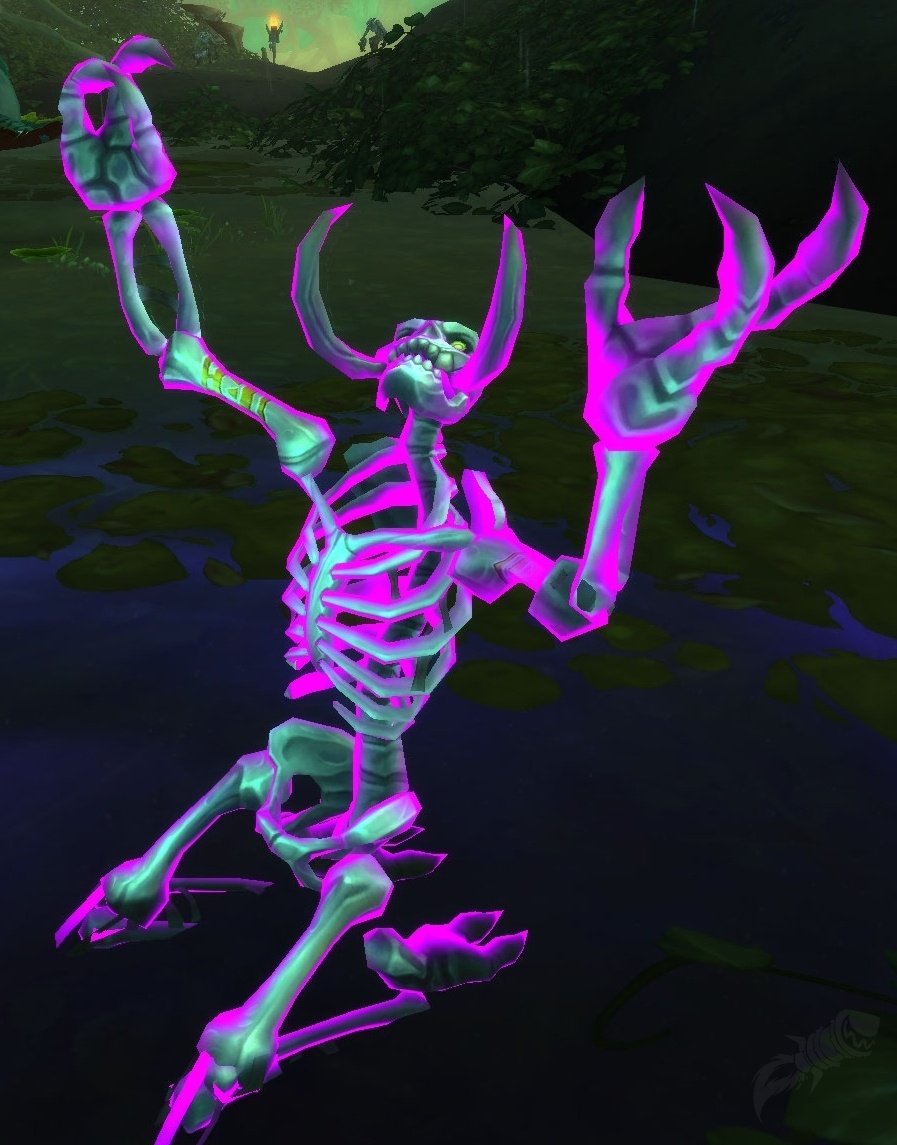 Shadowburst Skeleton - NPC - World of Warcraft
