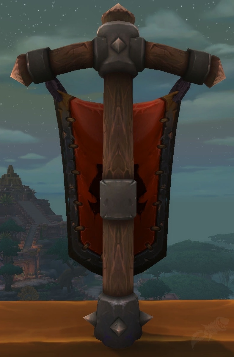 Horde Banner - NPC - World of Warcraft