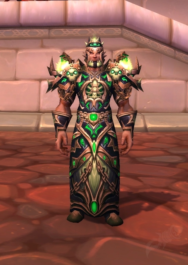 Ensemble: Ruthless Gladiator's Felweave Armor - Item - World of Warcraft