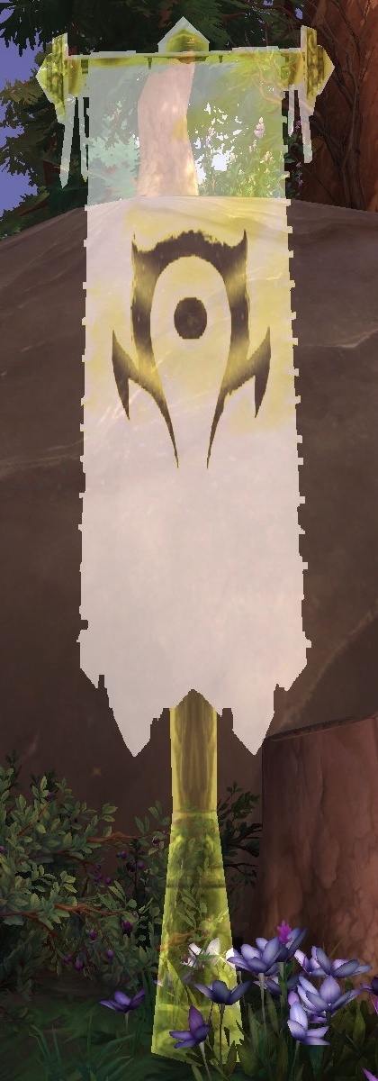 Horde Banner - Object - World of Warcraft