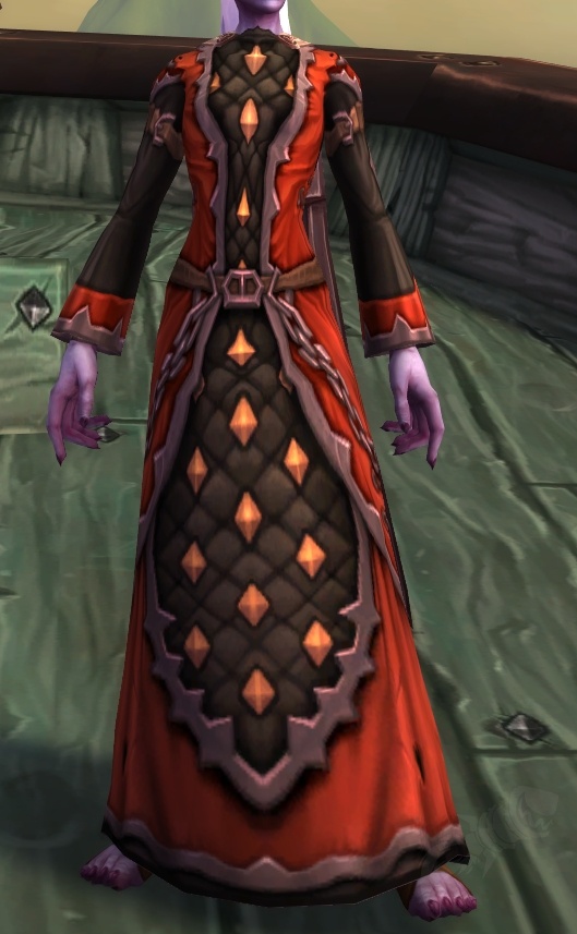 Robe de l’artificier honorable - Objet - World of Warcraft