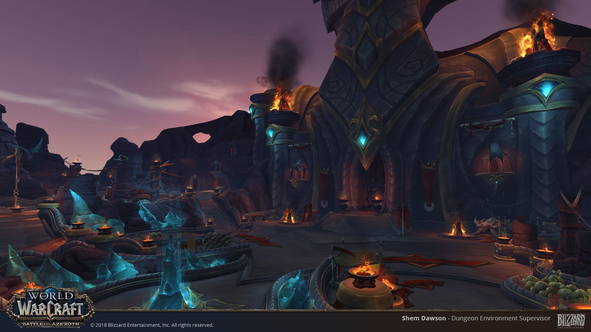 Art Station Day 1 - Gallery - World of Warcraft