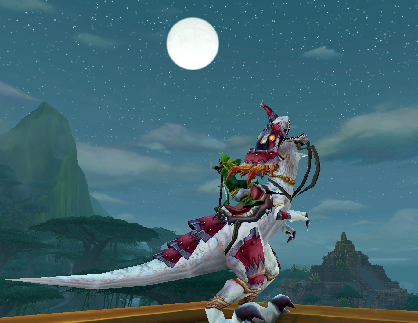 Raptor Albino Veloz - Feitiço - World of Warcraft