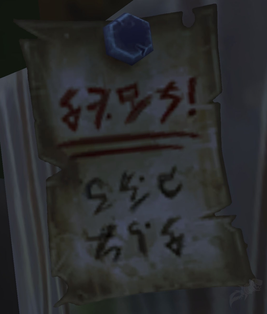 Wanted Poster - Object - World of Warcraft