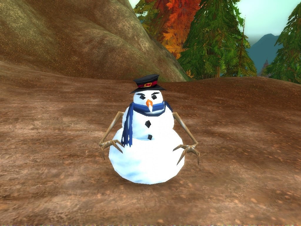 Strange Snowman - NPC - TBC Classic