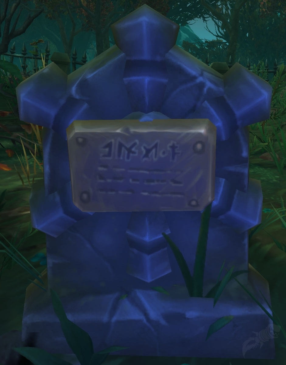 Grave Plaque - Object - World of Warcraft
