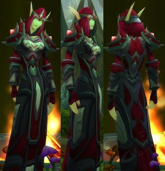 Evoker's Silk Battlegear - Item Set - World of Warcraft