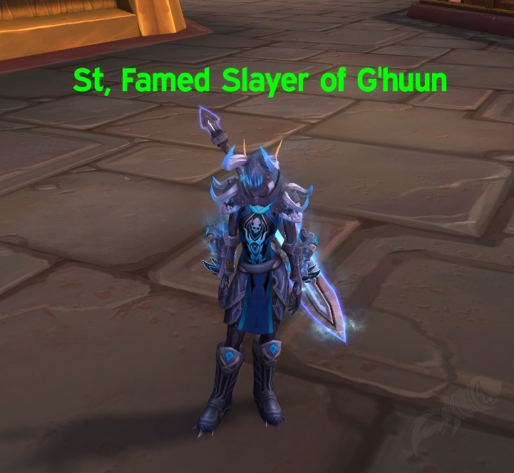 , Renomado Matador de G'huun - Título - World of Warcraft