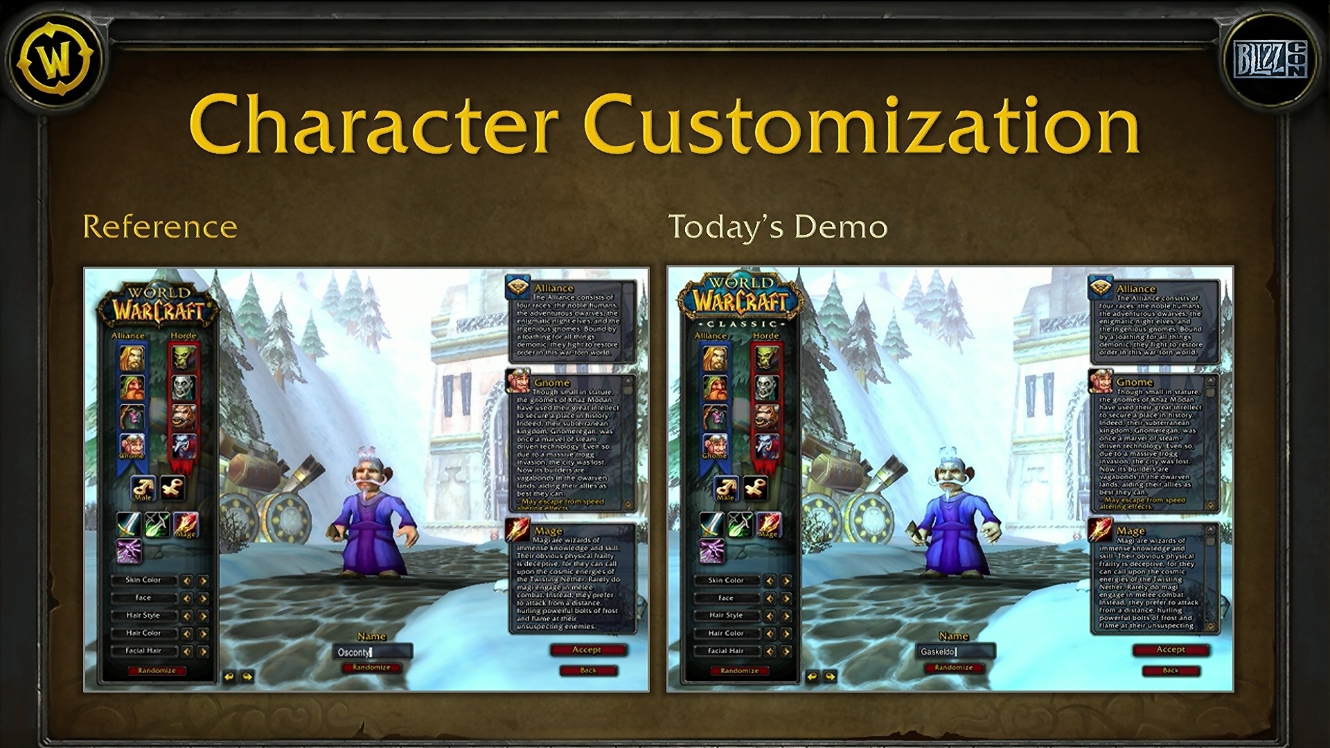 Blizzcon 2018 - WoW Classic Panel - Gallery - Cataclysm Classic