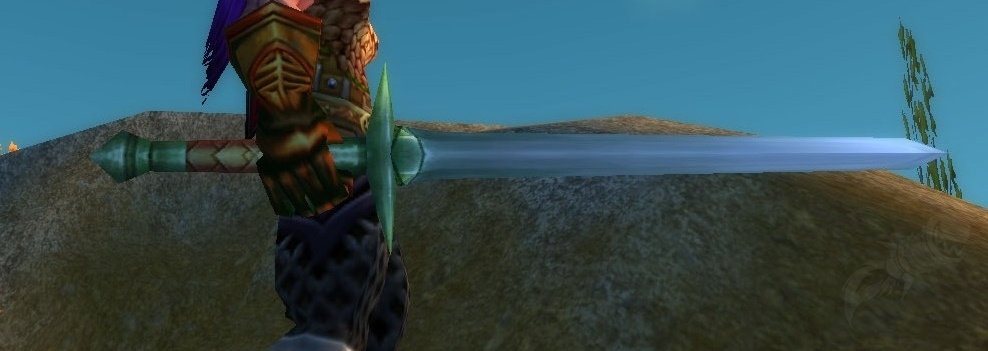 Coral Claymore - Item - Mists of Pandaria Classic