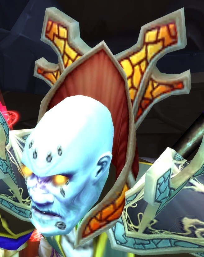 Alzacuellos de mago de tormenta de fuego - Objeto - WotLK Clásico