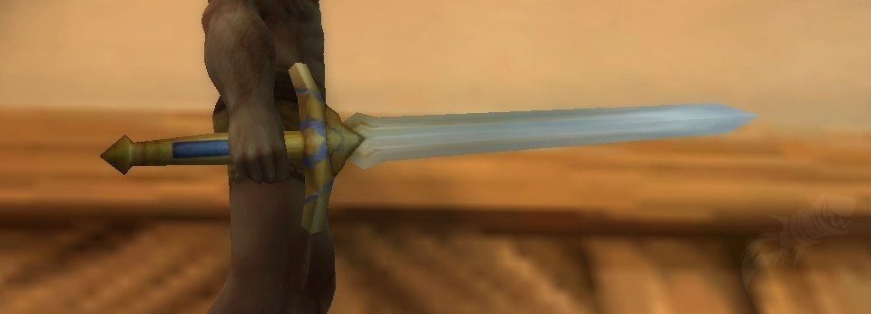 House Wrynn Claymore - Item - World of Warcraft