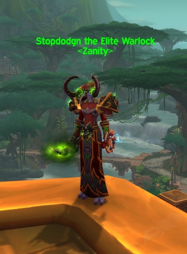the Elite Warlock - Title - World of Warcraft