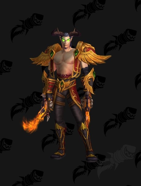 The way heritage armor fits to the background makes me happy : r/wow