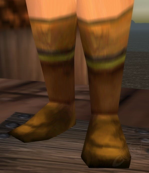 Botas Manchadas de Lama - Item - Mists of Pandaria clássico
