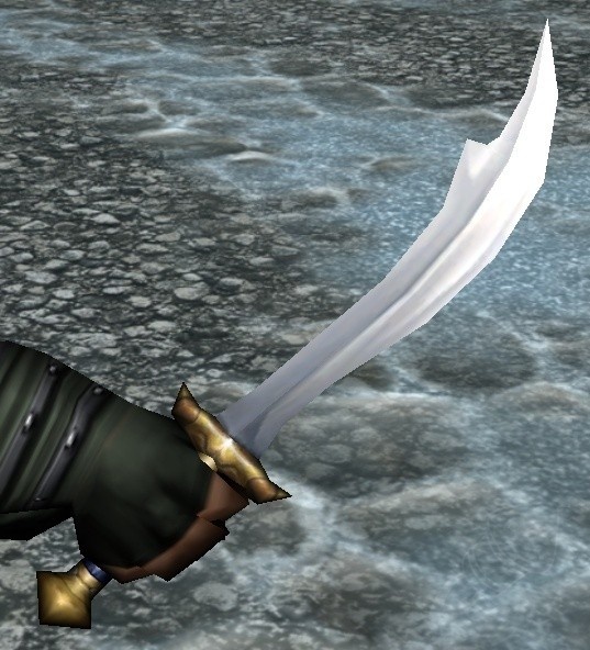 Cimitarra de merodeador pesada - Objeto - World of Warcraft
