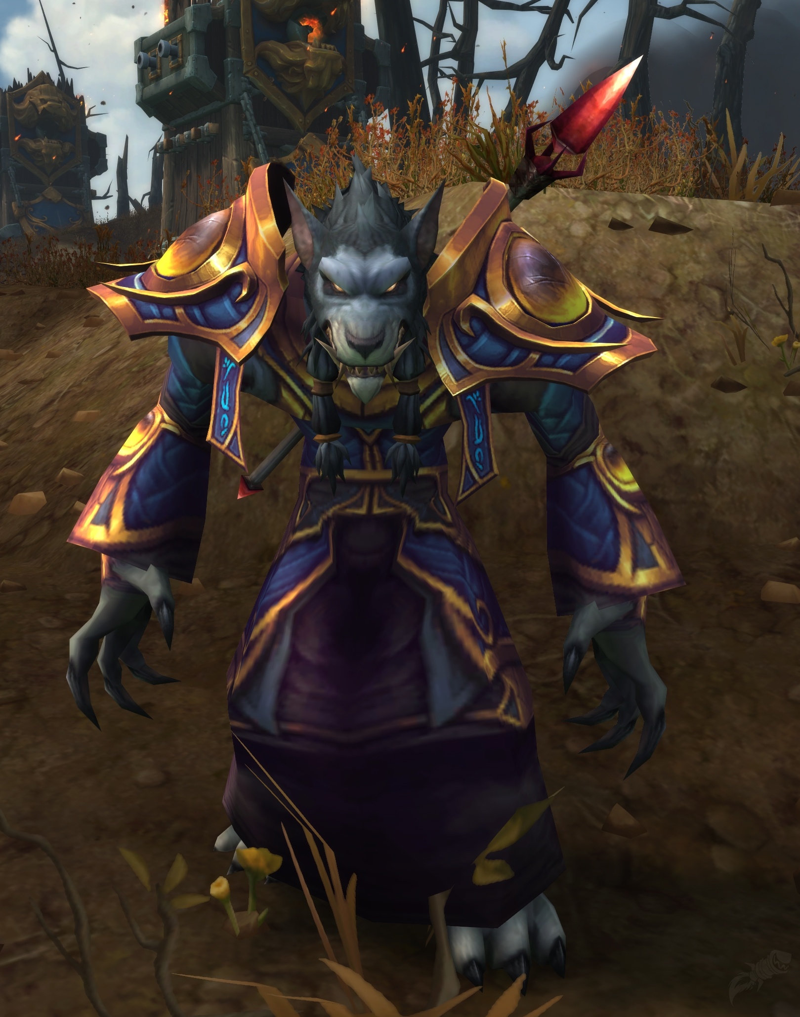 Worgen Battlemage - NPC - World of Warcraft