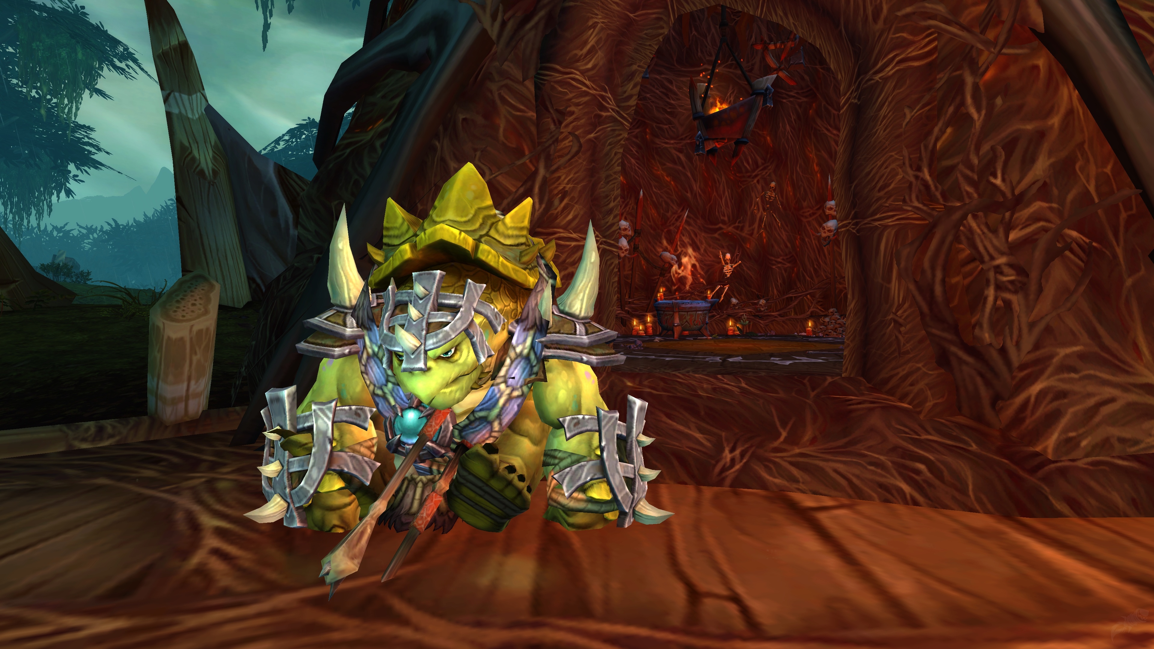 Shoak está en el menú - Misión - World of Warcraft