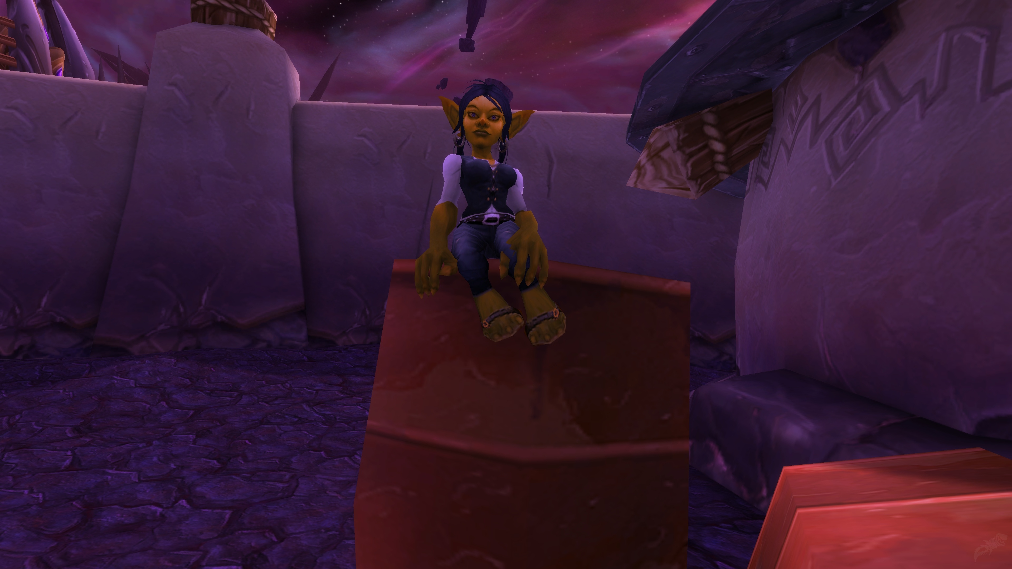 Una pista del Área 52 - Misión - World of Warcraft