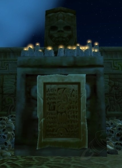 Altar de Zanza - Entidad - World of Warcraft