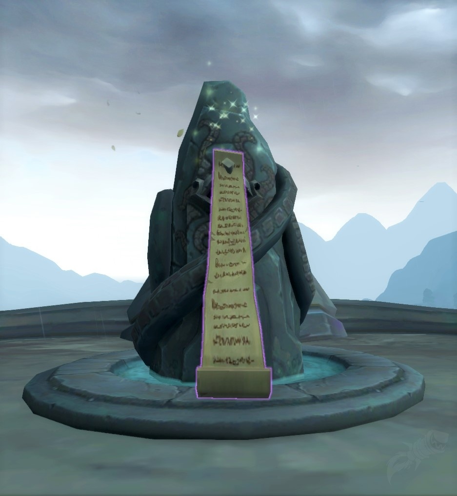 Ancient Tidesage Scroll - Object - World of Warcraft