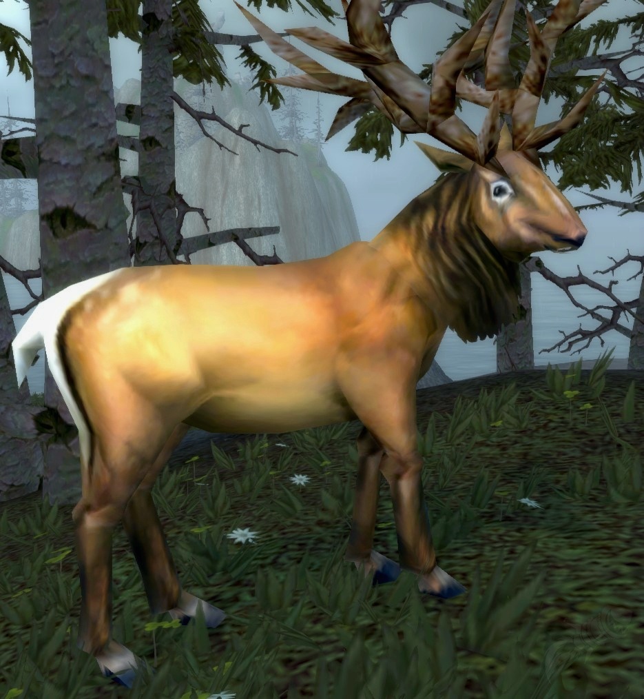 Brown Stag - NPC - World of Warcraft