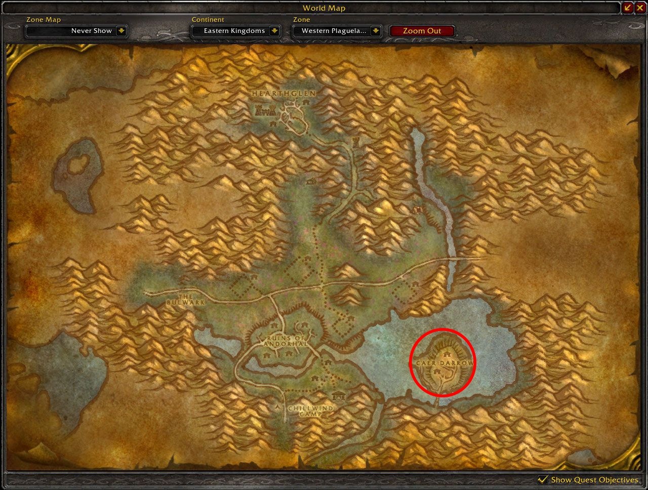 Scholomance Maps (Classic WoW) - Gallery - Classic World of Warcraft