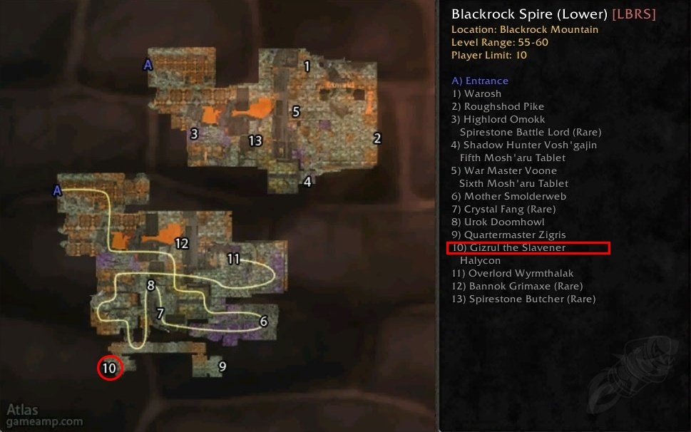 LBRS Maps (Classic WoW) - Gallery - 12.0.1 PTR
