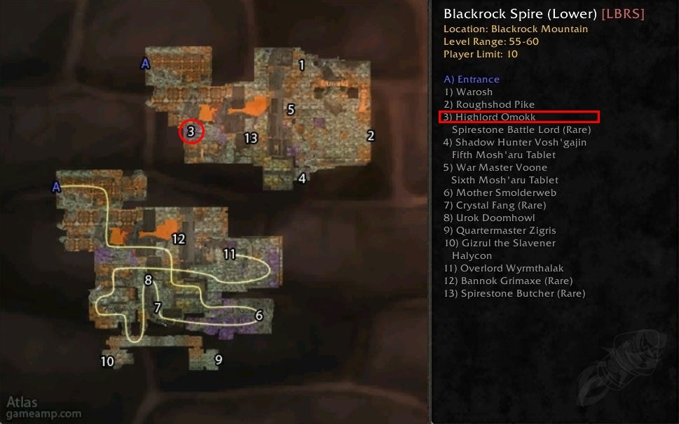 LBRS Maps (Classic WoW) - Gallery - 11.1.0 PTR