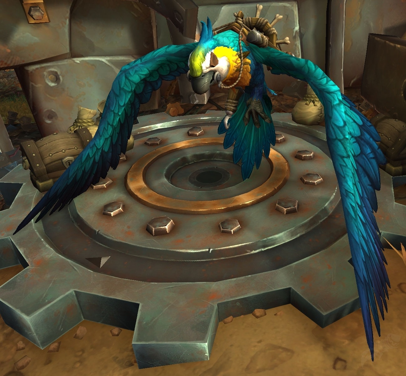 Riding Macaw - NPC - World of Warcraft