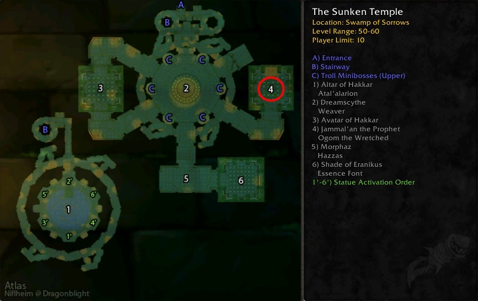 Sunken Temple Maps (Classic) - Gallery - Mists of Pandaria Classic