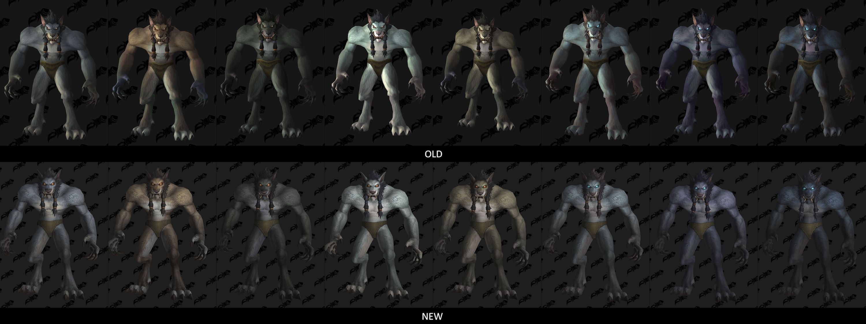 worgen models - Gallery - World of Warcraft