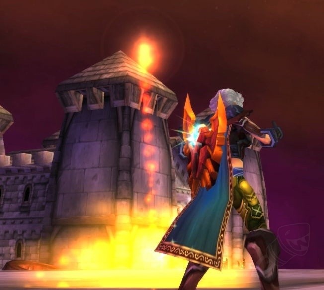 Red Firework Rocket - Spell - WotLK Classic
