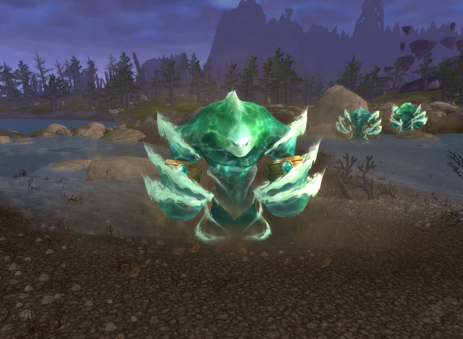 Elemental de agua embarrado - PNJ - World of Warcraft