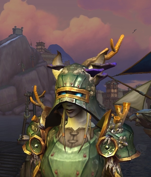 Zanj'ir Scaleguard Faceguard - Item - World of Warcraft