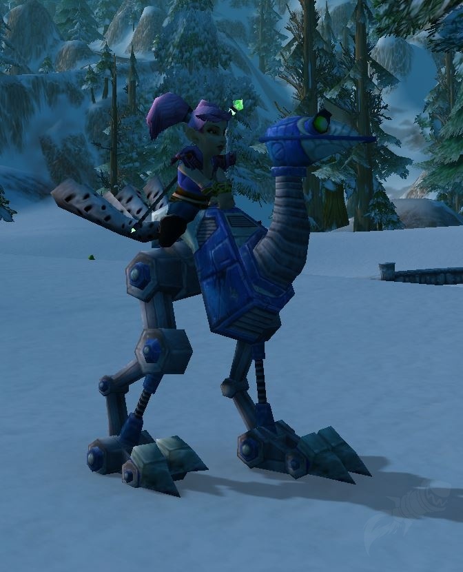 Blue Mechanostrider - Item - WotLK Classic