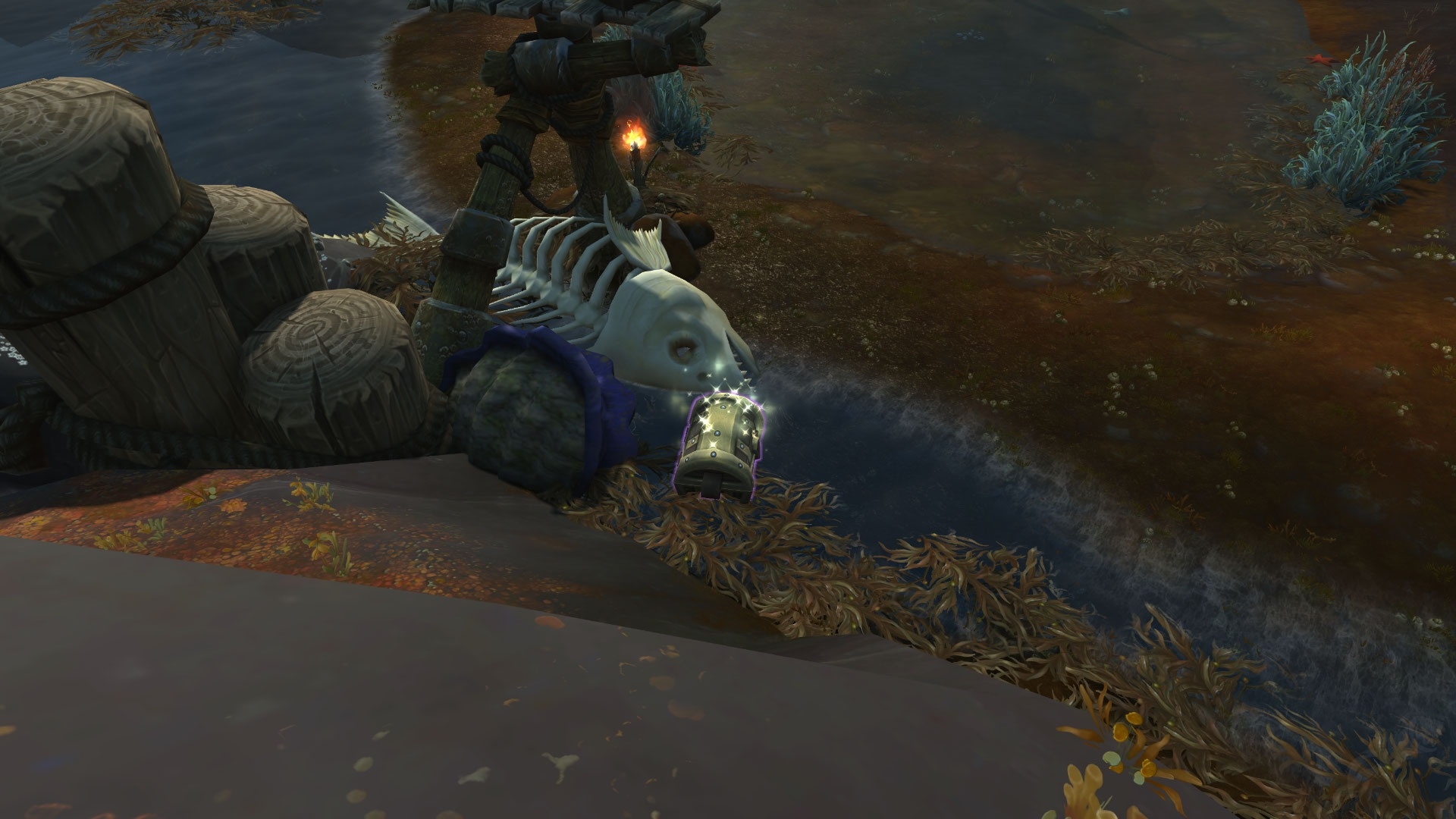 Mapa del tesoro chamuscado - Objeto - World of Warcraft