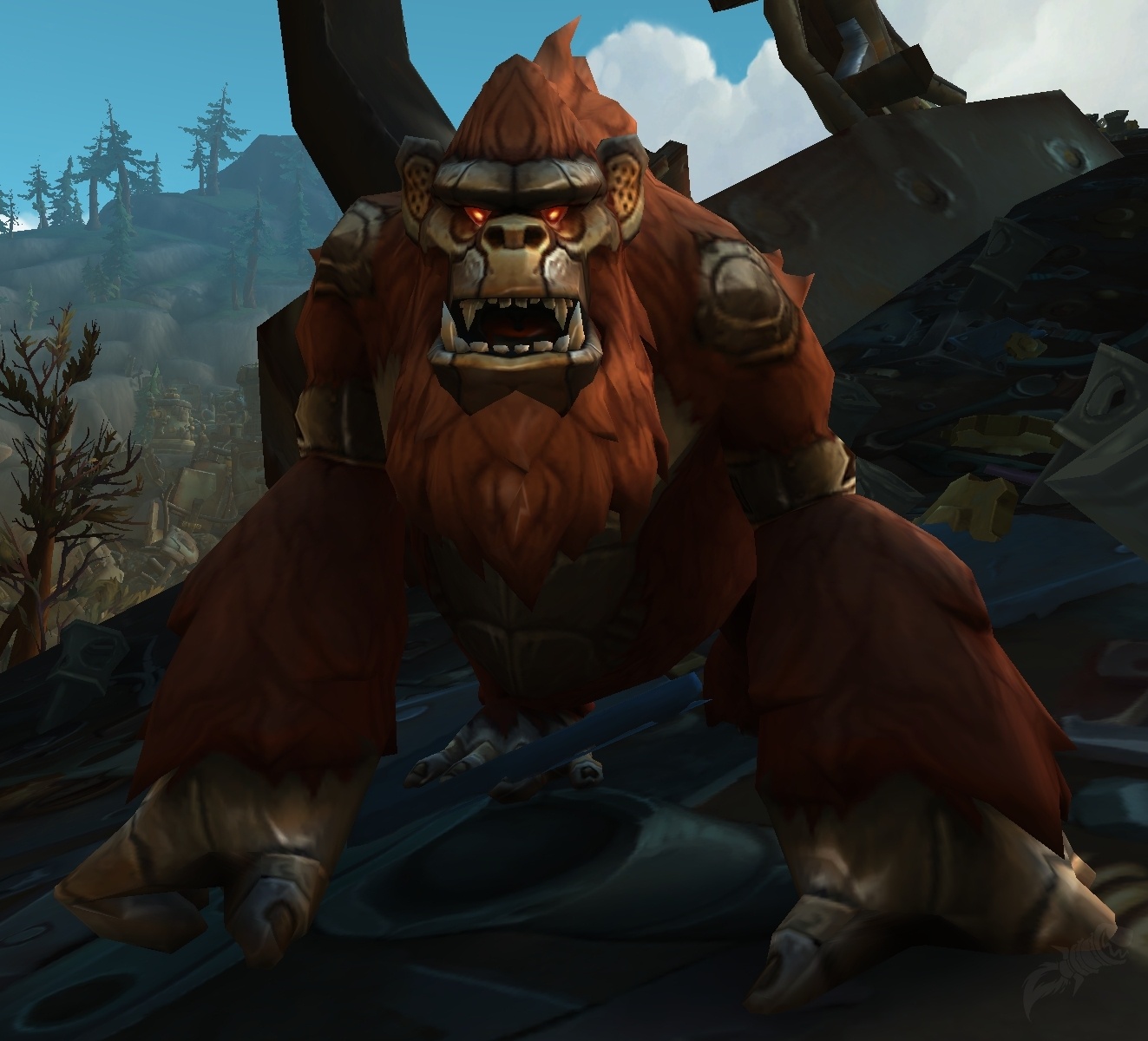 Motorback Ape - NPC - World of Warcraft